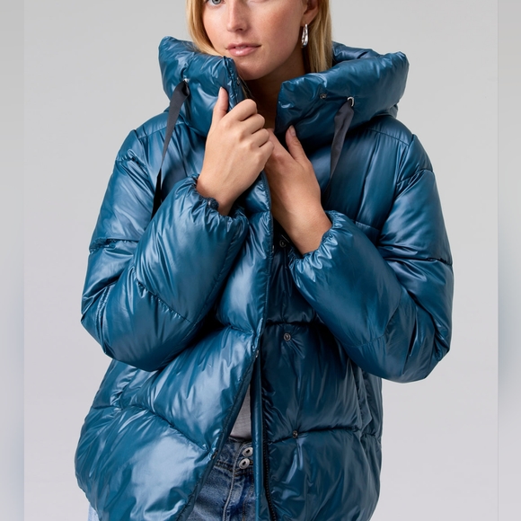 Sanctuary | Jackets & Coats | Sanctuary Debra High Shine Puffer Jacket ...